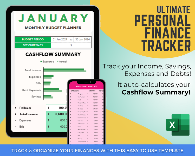 Ultimate Personal Finance Tracker! – MyExcelOnline