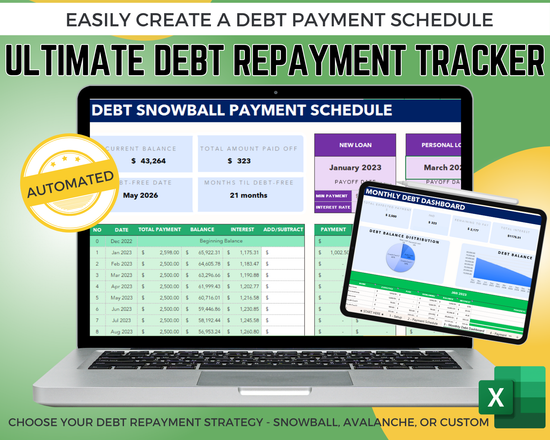 Ultimate Debt Repayment Tracker! – MyExcelOnline