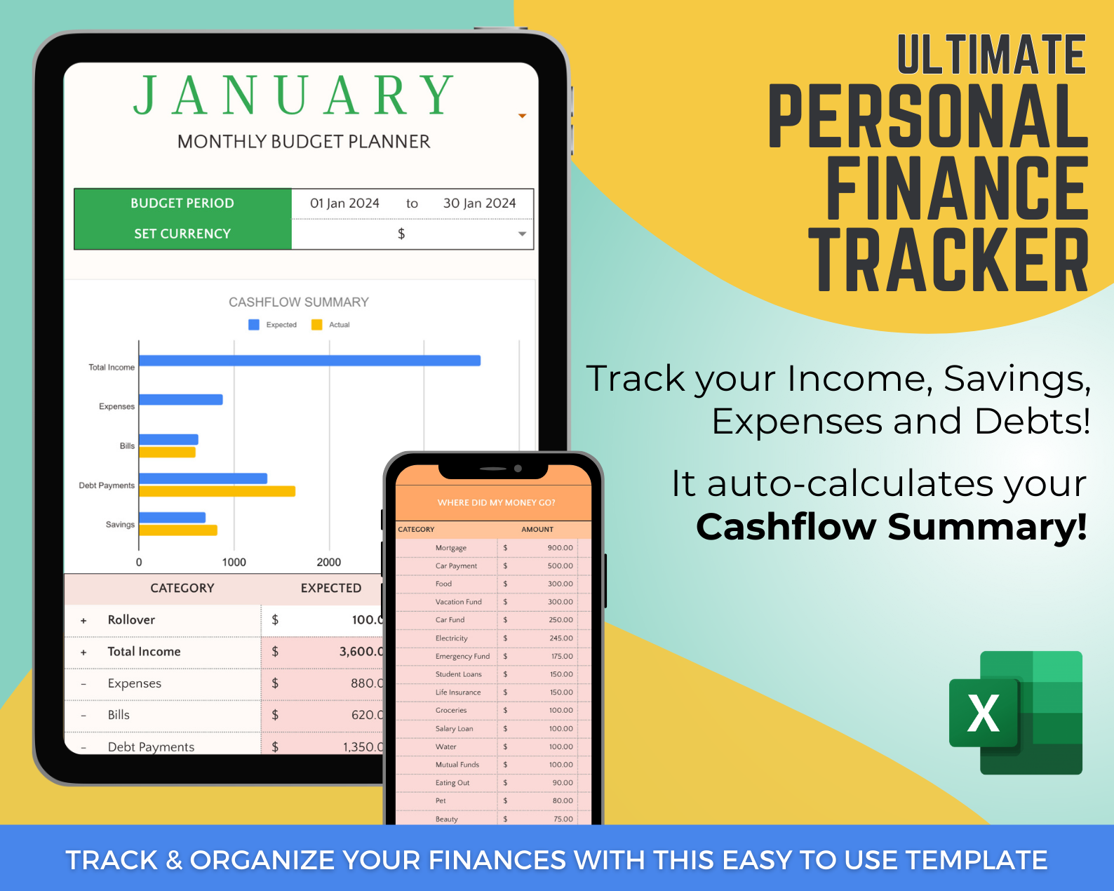 Ultimate Personal Finance Tracker! – MyExcelOnline